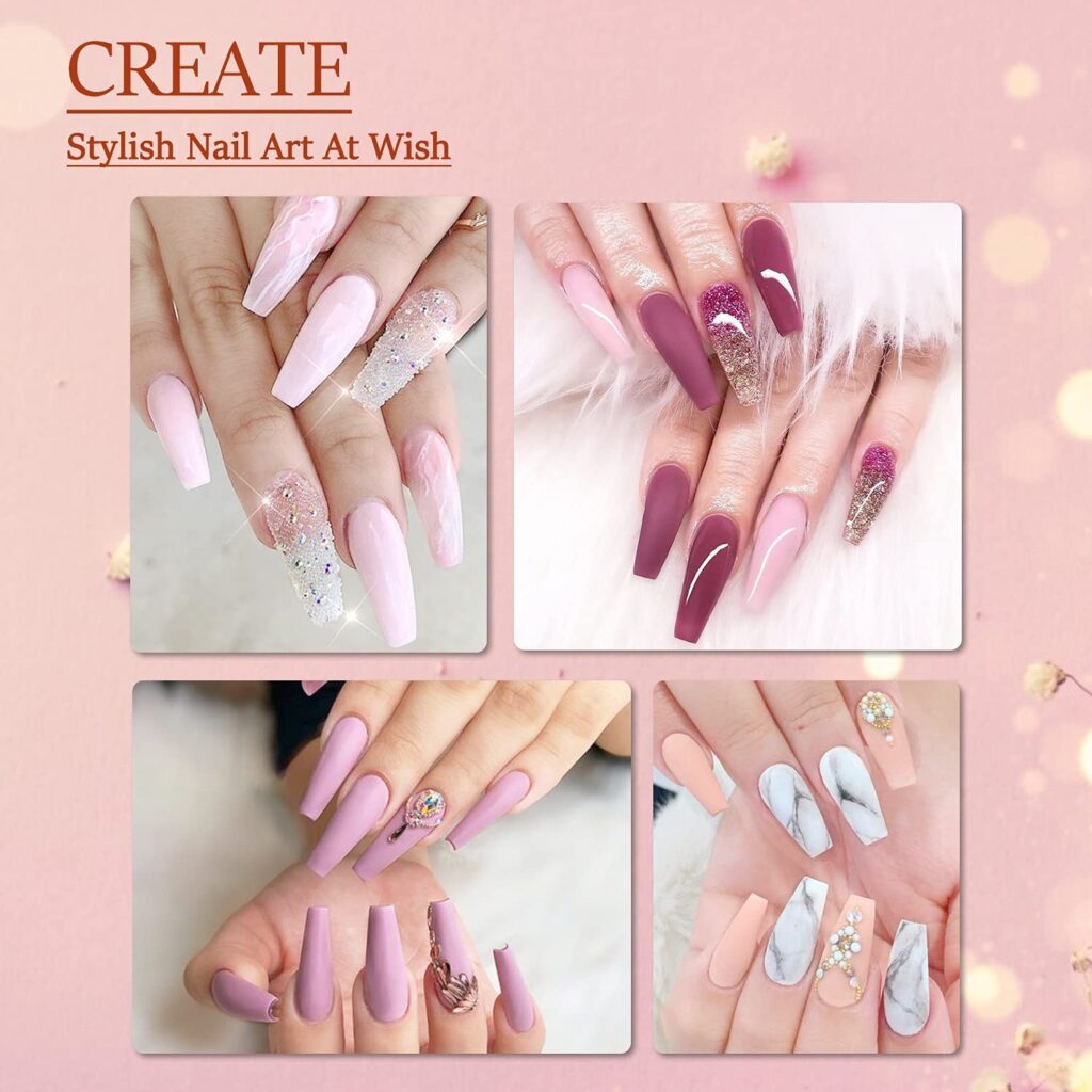 Complete nail gel Tips Kit with File to practice at Home – YEVYO